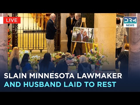 LIVE: Funeral for Slain Minnesota Lawmaker Melissa Hortman and Husband | AC1G