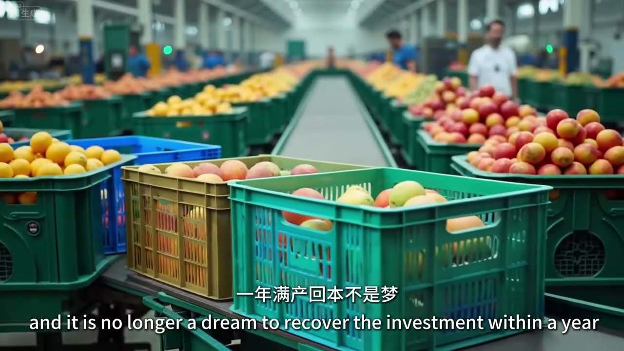 Sanshun Fruit & Vegetable Crate making Injection Molding Machines