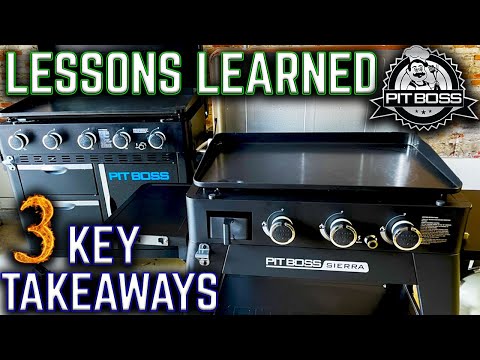 Pit Boss 4 Burner Deluxe Griddle Flat Top Grill with Foldable Side ...