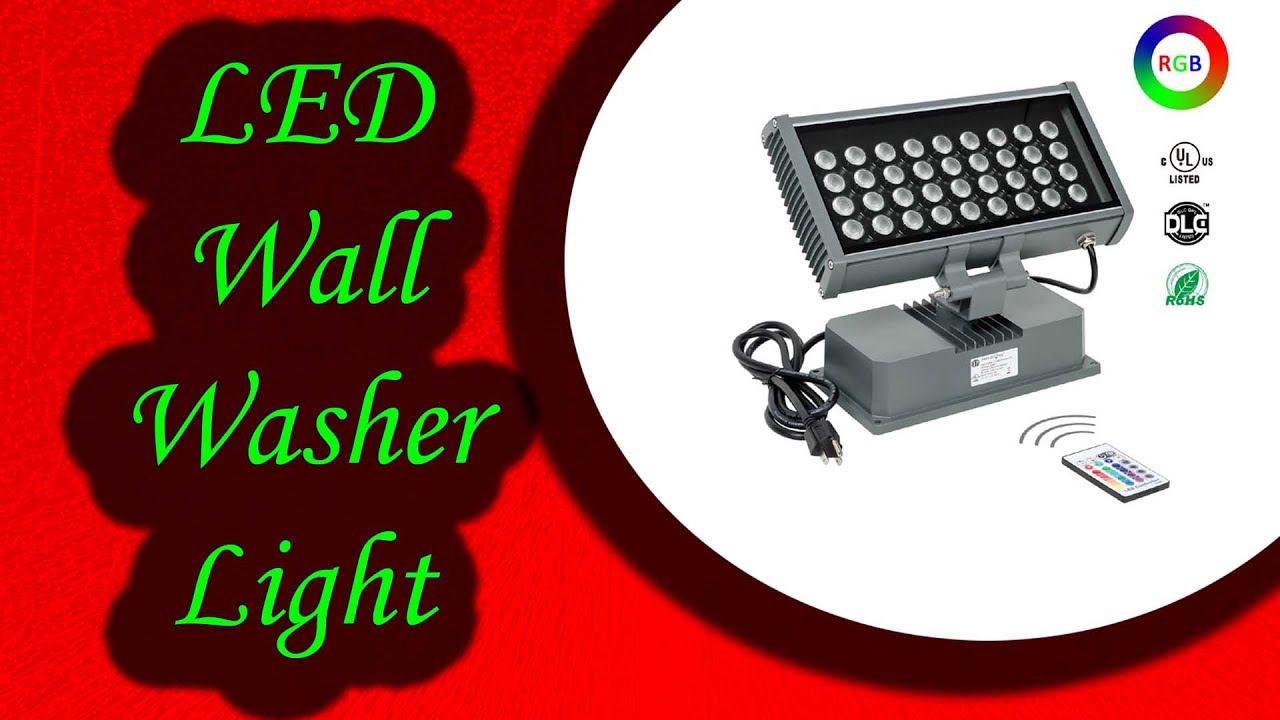 LED Wall Washer Light with RF Remote Controller | Products Square Online