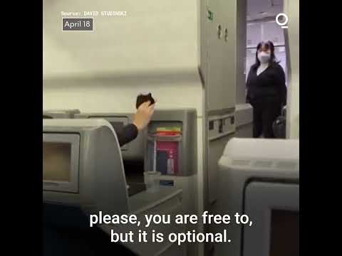 Delta Passengers Cheer as End of Mask Mandate Announced
