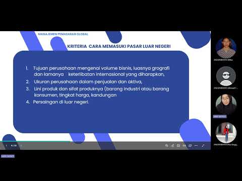 Distribusi Pasar Luar Negeri