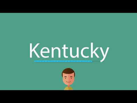 Kentucky pronunciation