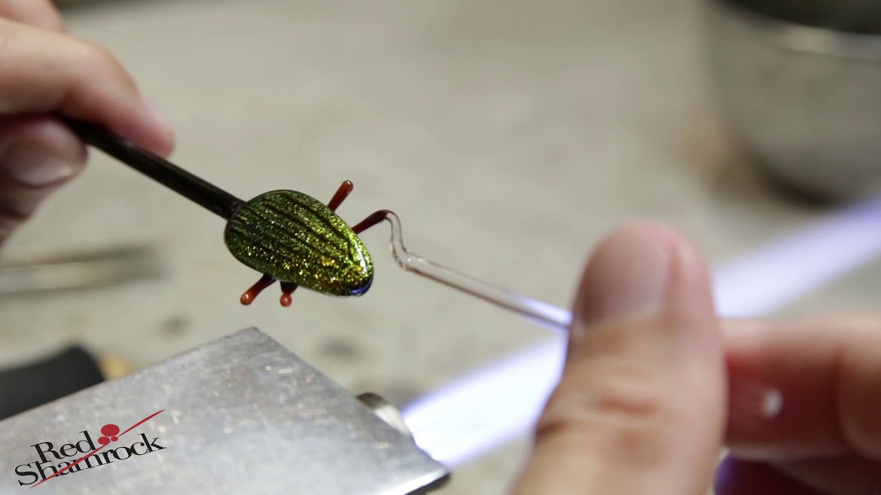 Stag Bug made out glass