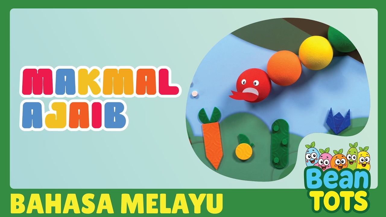 🎨 Jom Buat Ular Comel & Makanannya | Aktiviti Kraf Kreatif Kanak-Kanak