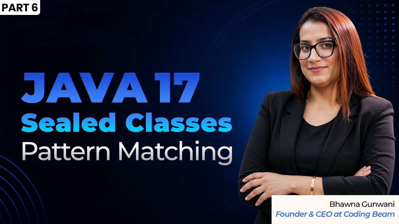 Java 17 Sealed Classes & Pattern Matching  | Modern Java Deep Dive | Part 6