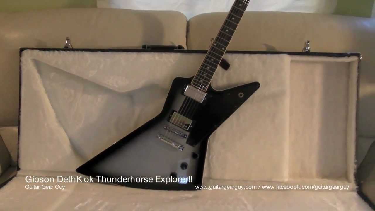 Gibson Dethklok Thunderhorse Explorer unboxing