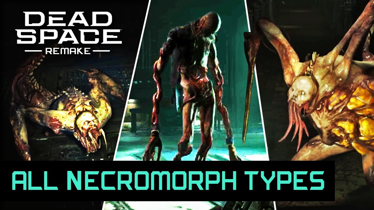 All Necromorph Types in Dead Space (Remake) [2023]