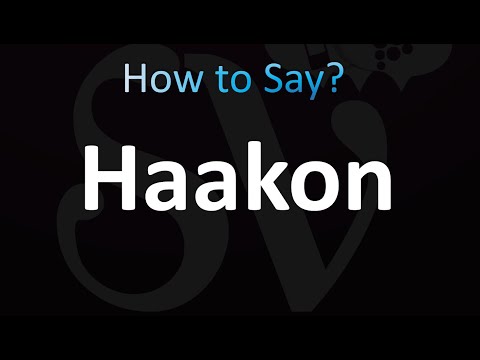 How to Pronounce Haakon (CORRECTLY!)