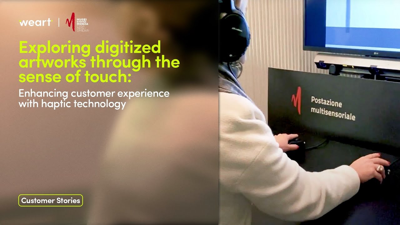 Exploring digitized artworks through the sense of touch | TouchKEY+ Multisensory Station