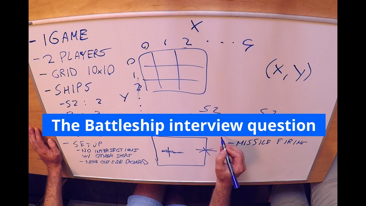 How to solve the battleship interview question