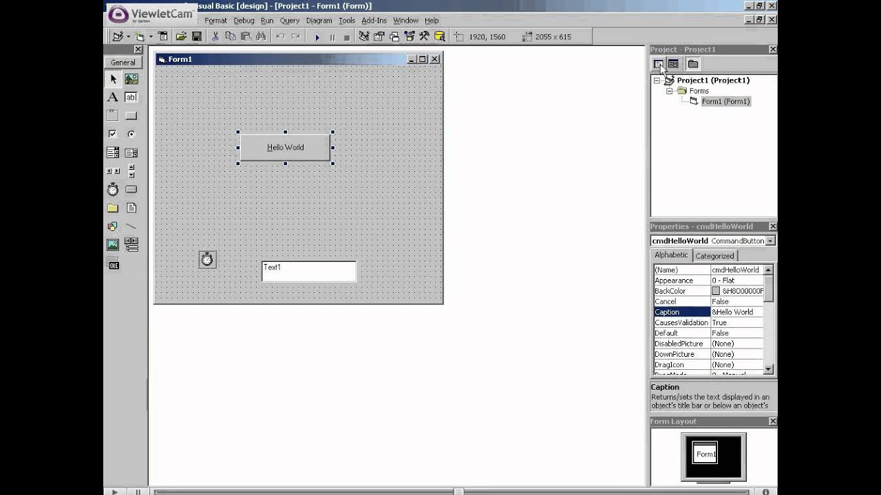 Visual Basic (VB) Tutorial - 1.1 - Hello World [TutorialGenius.com]