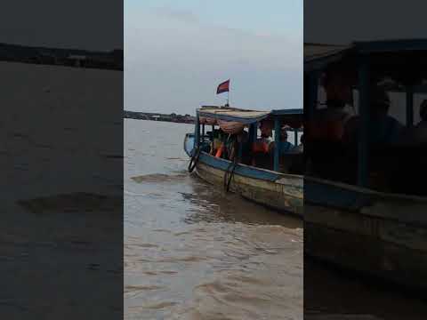 Cambodia: floating village. Can you imagine going to the washroom?