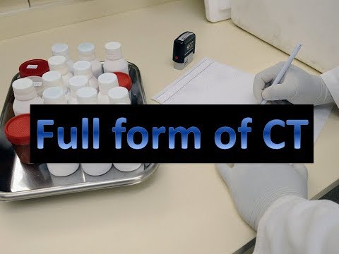 Full form of CT
