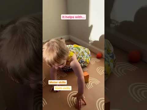 Stacking blocks helps to foster STEM skills early on