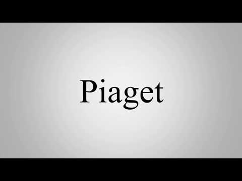 Learn How To Pronounce Piaget