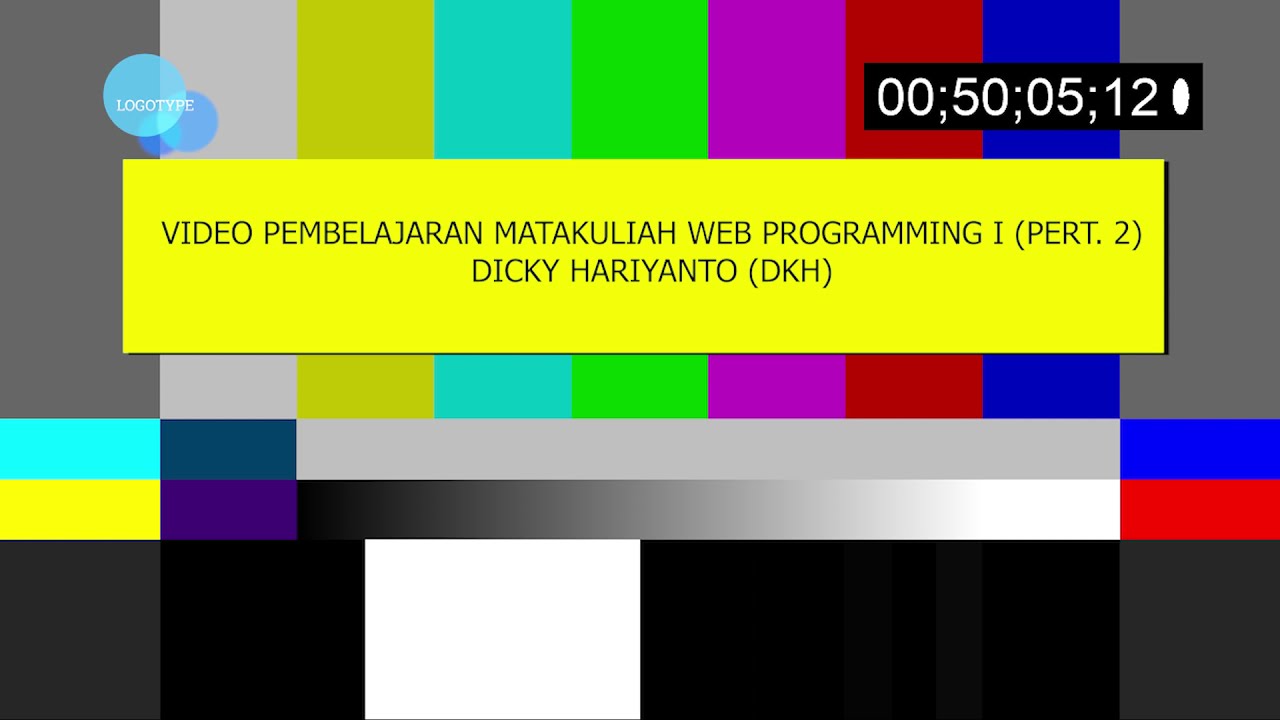 WEB PROGRAMMING I (Pertemuan 2)