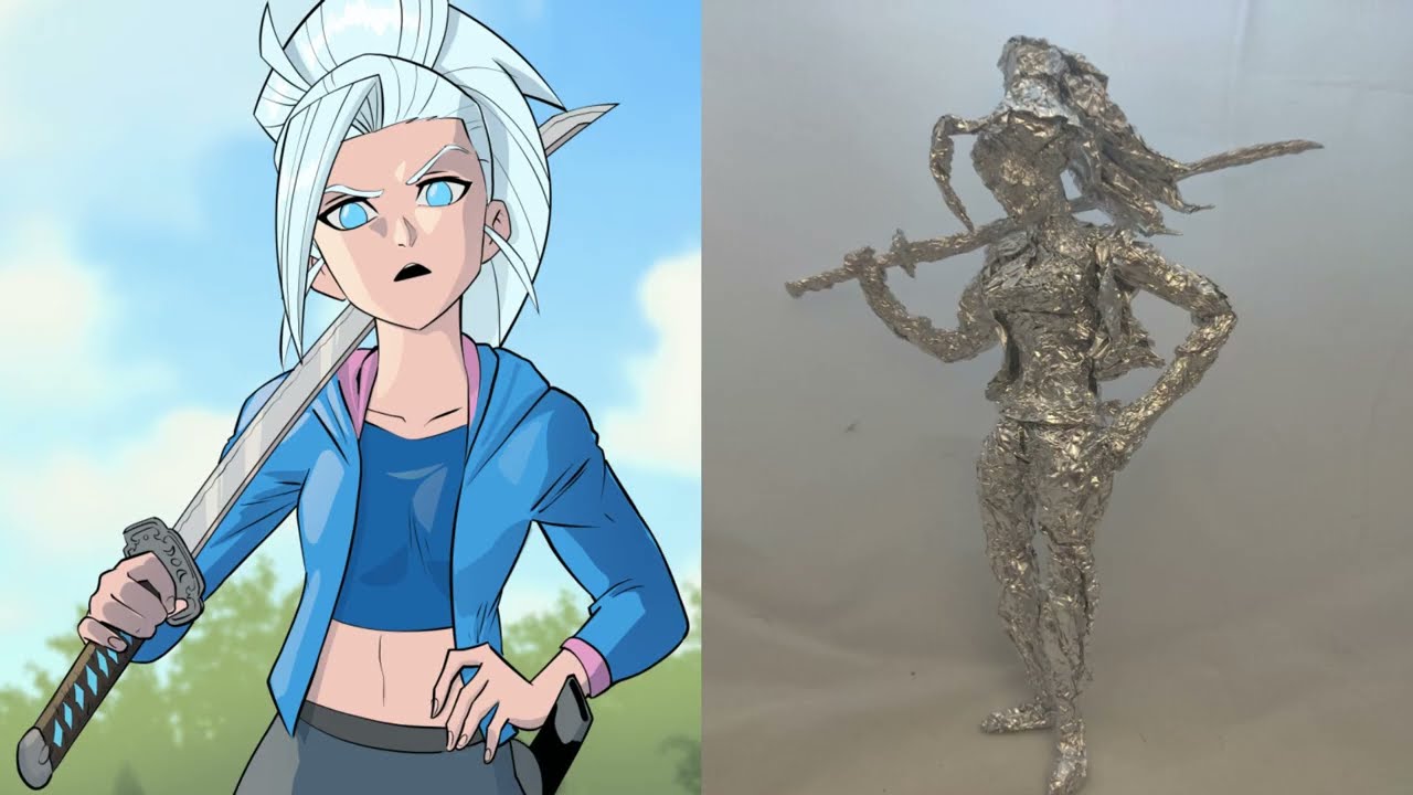 Tomoe Harada - Aluminum Foil Sculpture