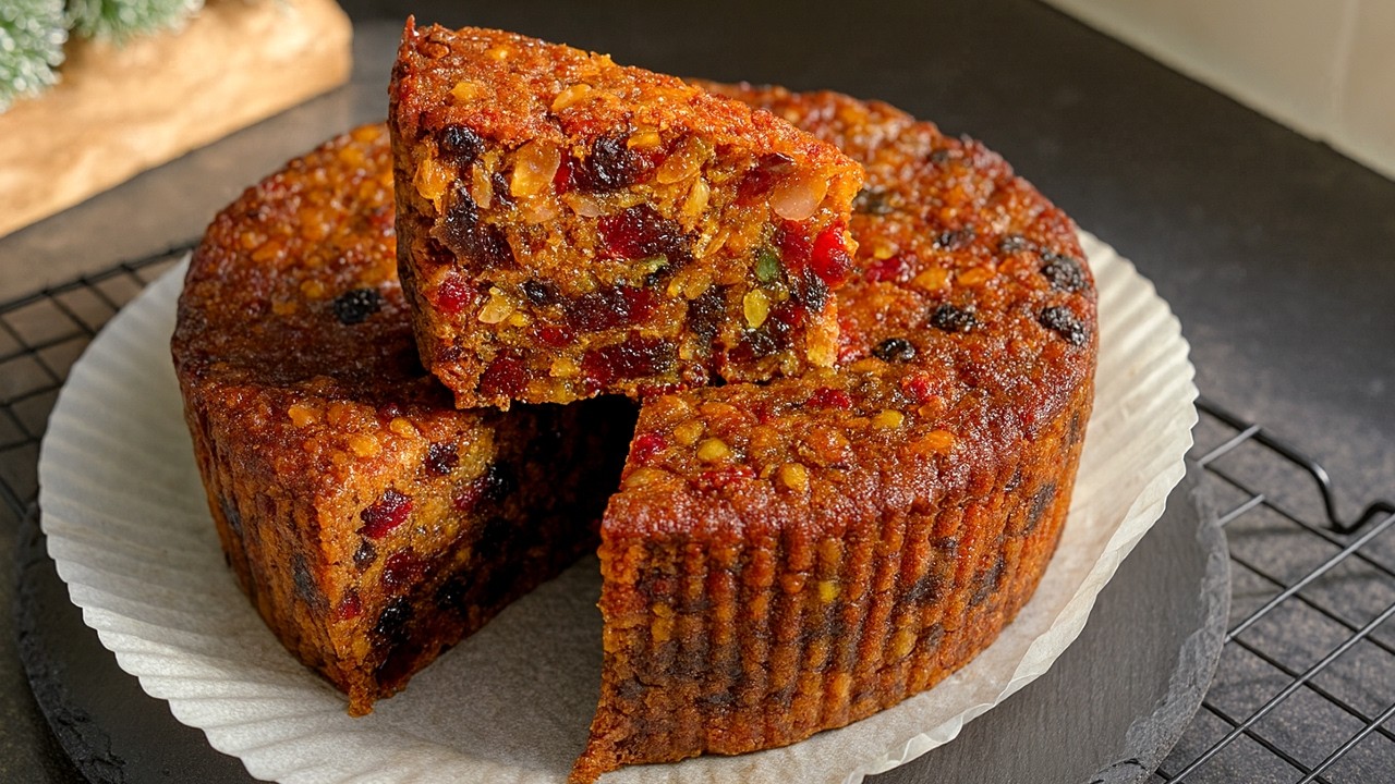 Easy Christmas Cake Recipe 🎄 My Family Christmas Fruit Cake Every year!