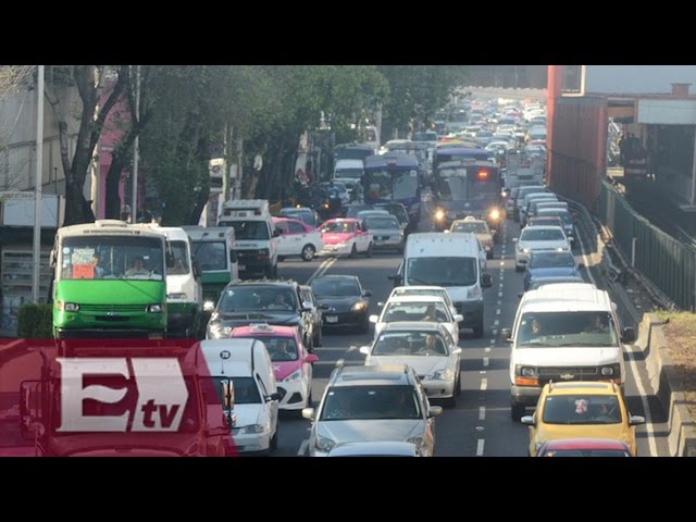 Hoy No Circulan autos con engomado rojo y terminaciones 3 y 4