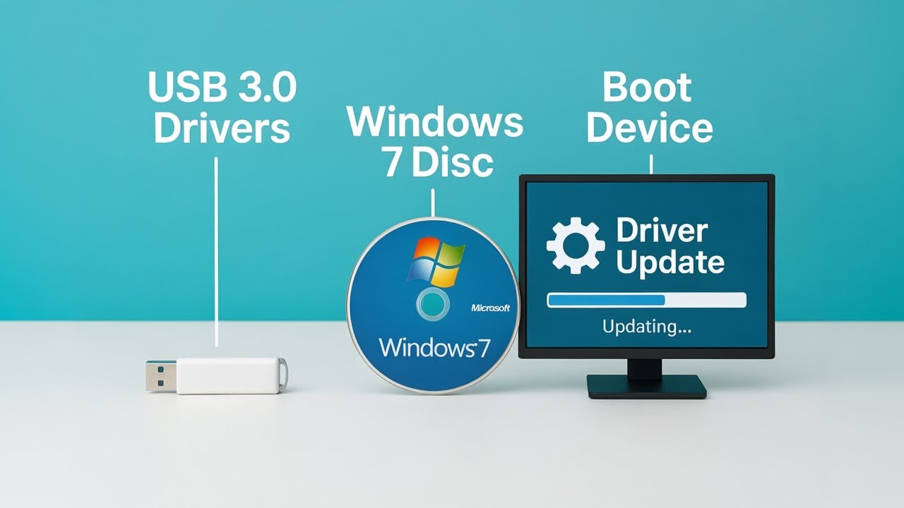 [Windows 7] How To Add USB 3 0 Drivers Into Windows 7 ISO Or USB Boot Device