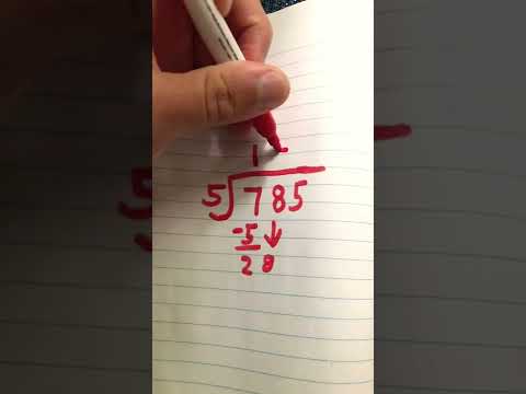 Long Division with 3 Digit by 1 Digit Divisor Example!