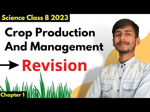 REVISION ๐พ | Crop Production And Management | Class 8 science