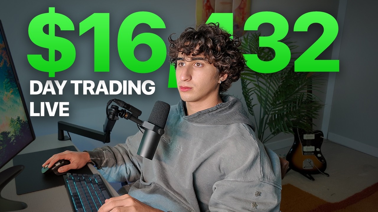 How I Made $16,432 Day Trading In 3 MINUTES (BDAY BANGER)