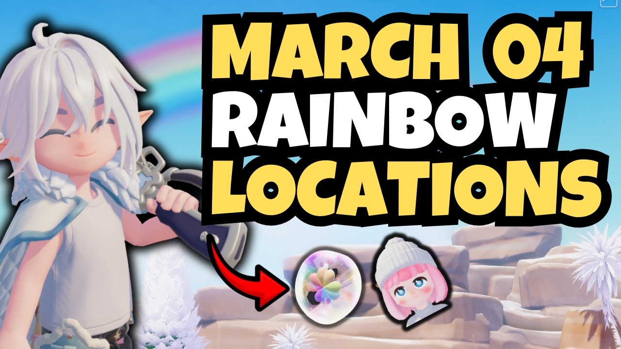 MARCH 04 | All 3 Rainbow Bouquet & Doris Locations Heartopia Guide