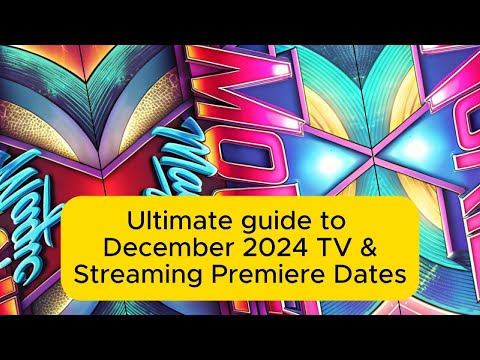 Ultimate TV and Streaming Guide for December 2024 || Trending movies and TV shows || Movies || TV
