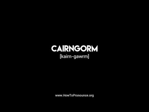 How to Pronounce "cairngorm"