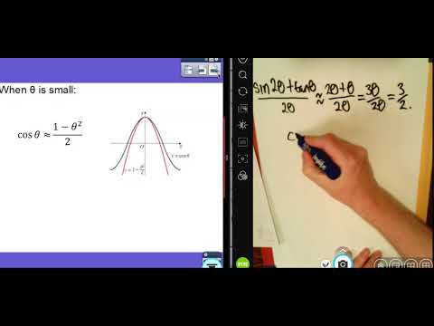 Y2 Pure 5E (Small angle approximations) for exercise 5E