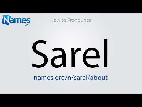 How to Pronounce Sarel