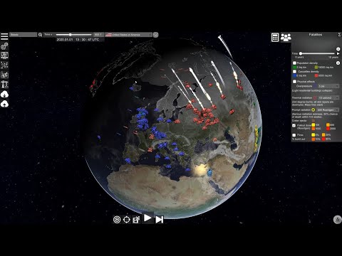 Nuclear War Simulator - Basic functions