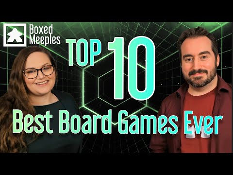 The Best Board Games Ever! TOP 10 ! - Updated for 2025 - Our Favorite tabletop boardgames