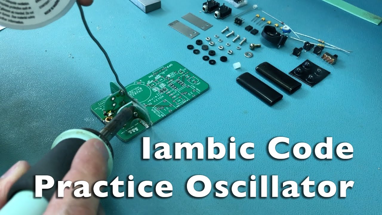 Iambic Paddle Morse Code Practice Oscillator