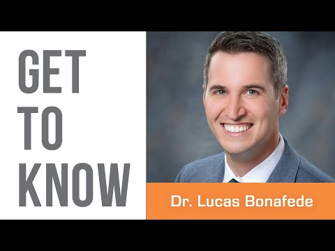 Get to Know - Dr. Lucas Bonafede
