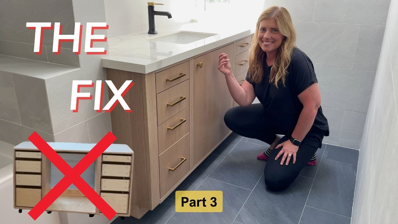 I Built a Custom Bathroom Vanity From Scratch — Twice. Here's What Almost Broke Me