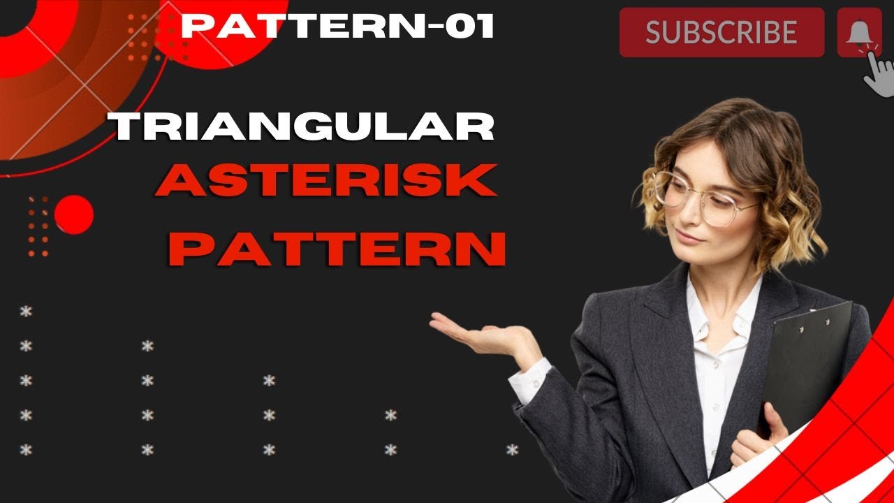 Pattern-01 || Triangular Asterisk Pattern with the help of python ||#dsa #python #programming#coding