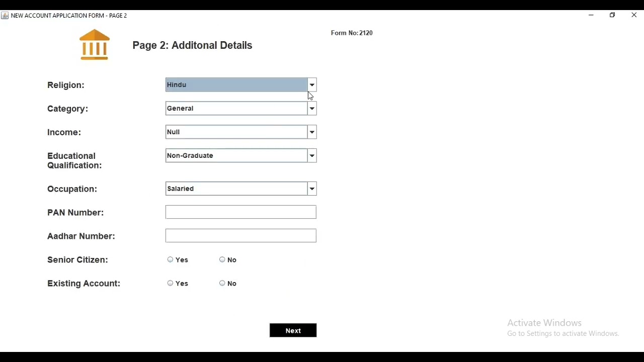 BANKING MANAGEMENT SYSTEM using java with database connectivity