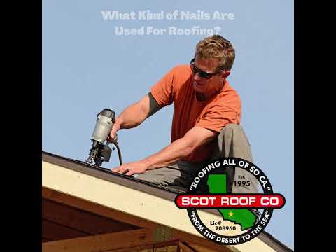 What Kind of Nails Do You Use For Roofing?