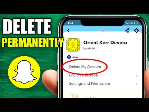 How to DELETE SnapChat Account (2025)