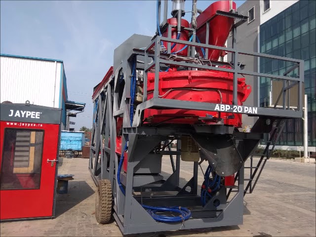 Concrete Processing Equipment - Mobile Concrete Mixer With Hopper ...