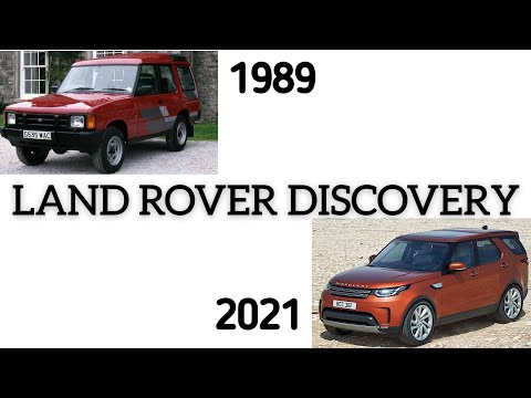 EVOLUTION OF THE LAND ROVER DISCOVERY 1989 - 2020 EXTERIOR & INTERIOR