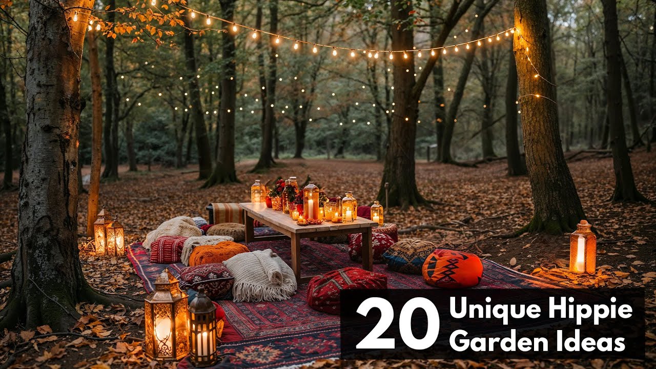 20 Unique Hippie Garden Ideas for a Free-Spirited Outdoor Oasis