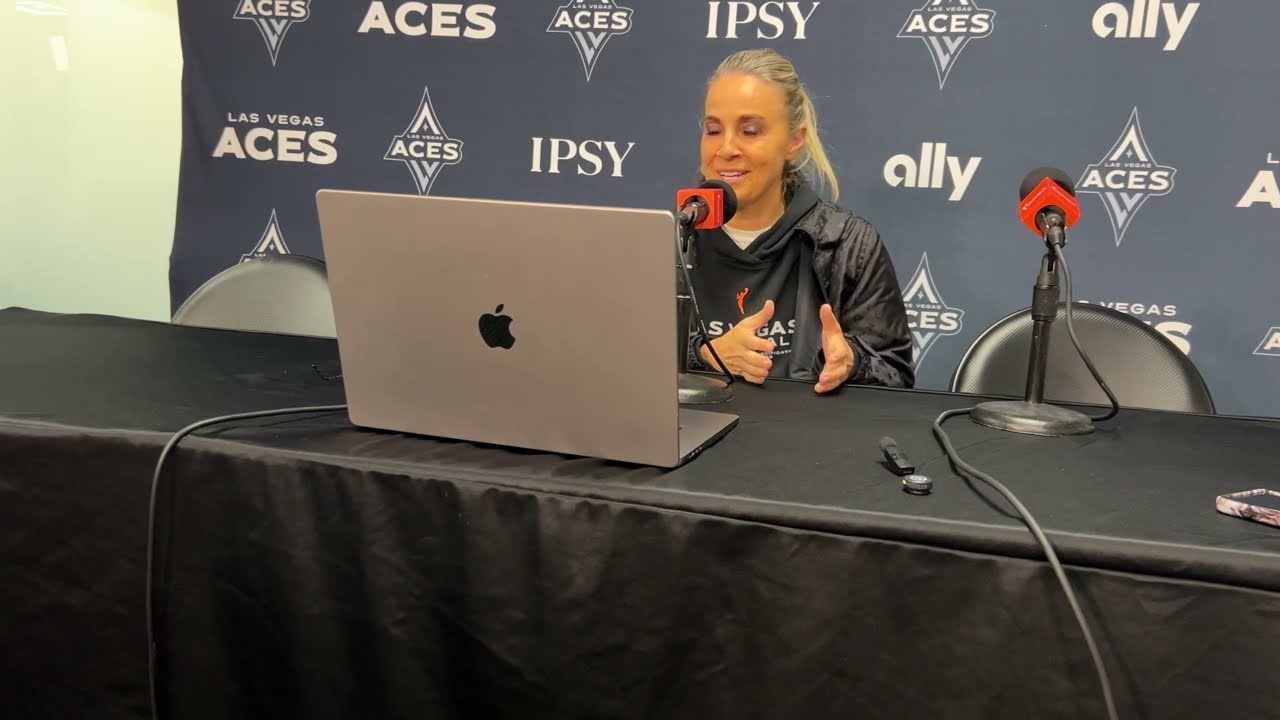 Becky Hammon on former Aces guard Kate Martin being cut by Golden State and signing with LA Sparks