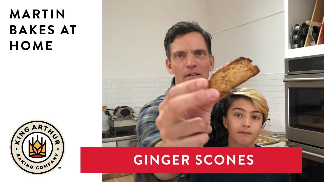 Ginger Scones - Martin Bakes