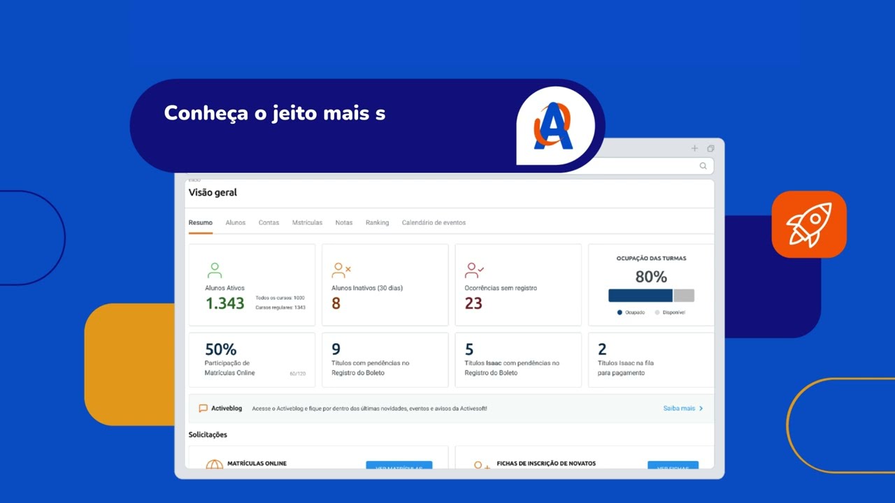 Conheça o Activesoft - O melhor software escolar do Brasil