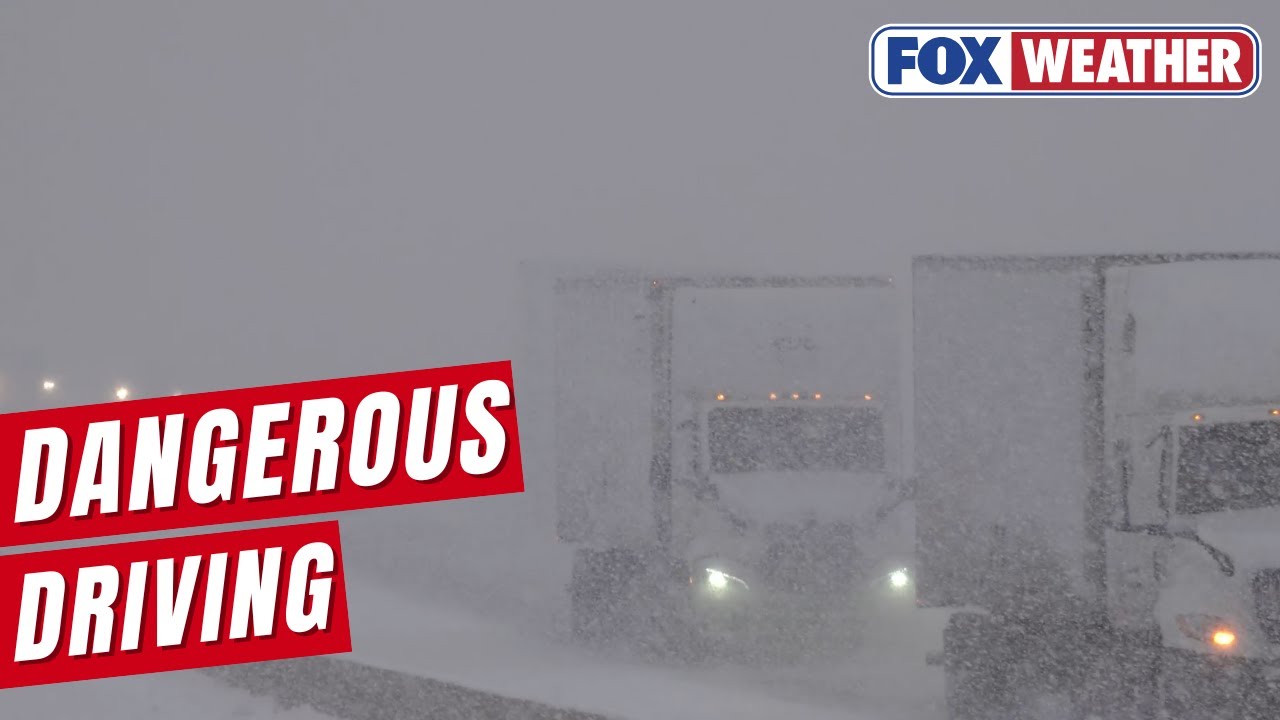 Cross-Country Storm Leading To Dangerous Driving Conditions In Illinois