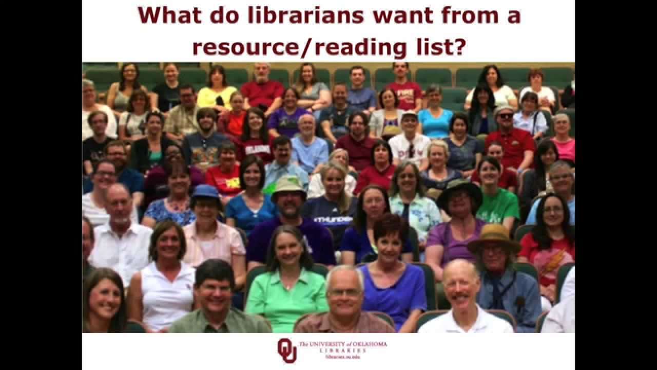 Think Different! Reading-list Technology for Integrating Libraries in Online Learning
